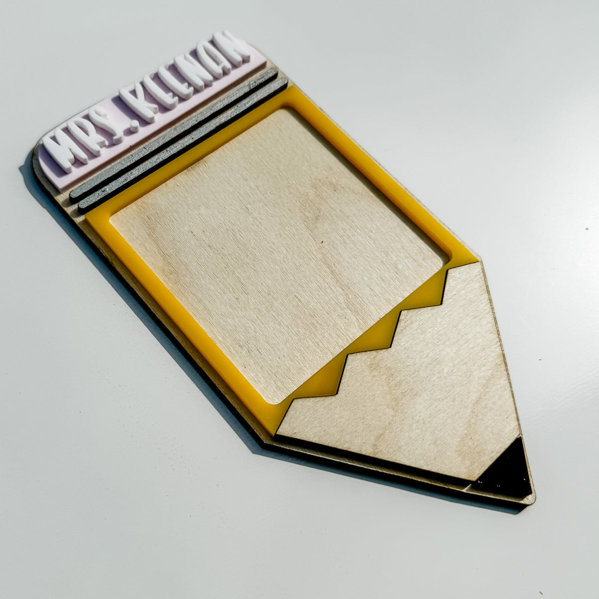 Teacher Appreciation Pencil Post It Holder – Lemondrop Designs