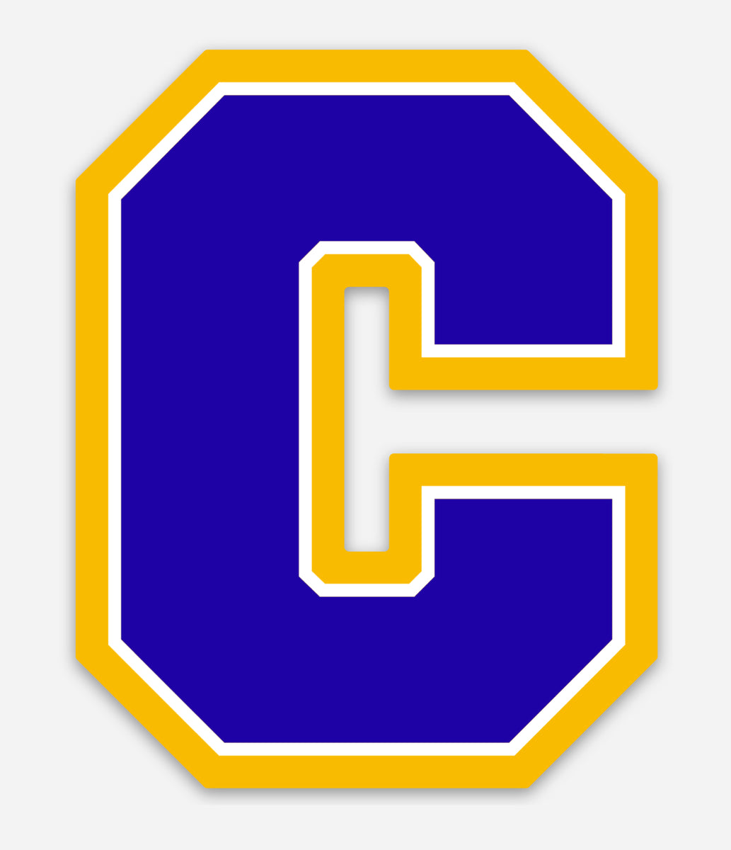 Cranford C Helmet Sticker – Lemondrop Designs